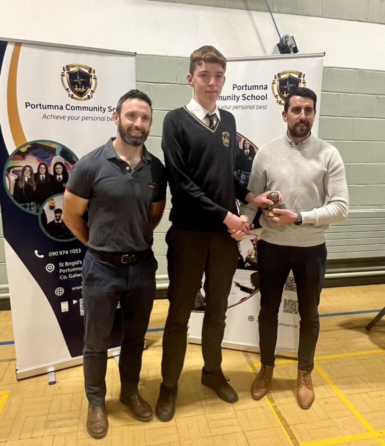 1st year hurling semi final tomorrow - Portumna Community School